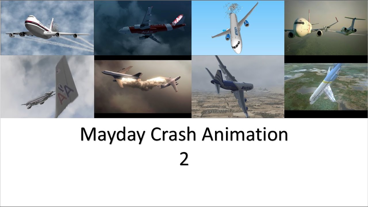 Mayday crash animation 2-Power Point - YouTube