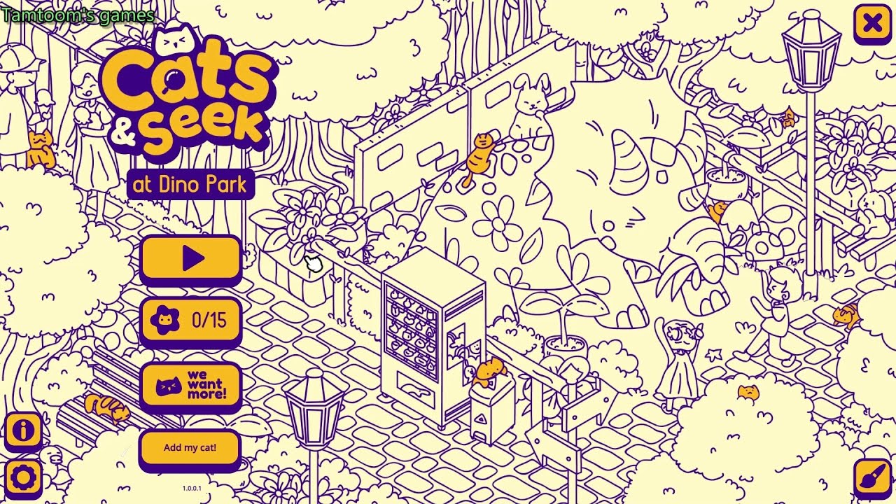 Cats and Seek at Dino Park part 4 - YouTube