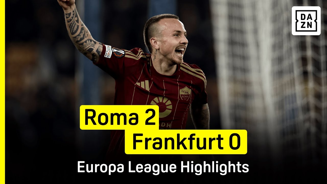 HIGHLIGHTS | Roma vs. Eintracht Frankfurt (Europa League 2024-25) - YouTube