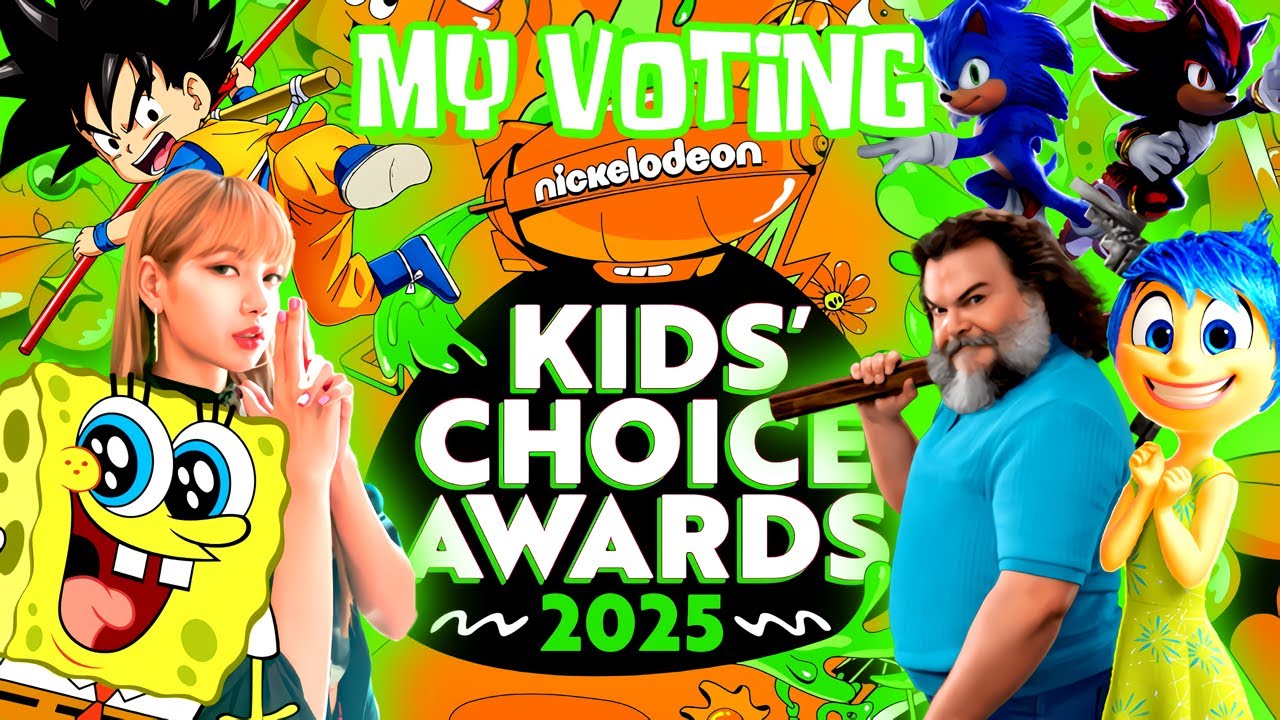 (OUTDATED) My Nickelodeon Kids' Choice Awards 2025 Voting! - YouTube