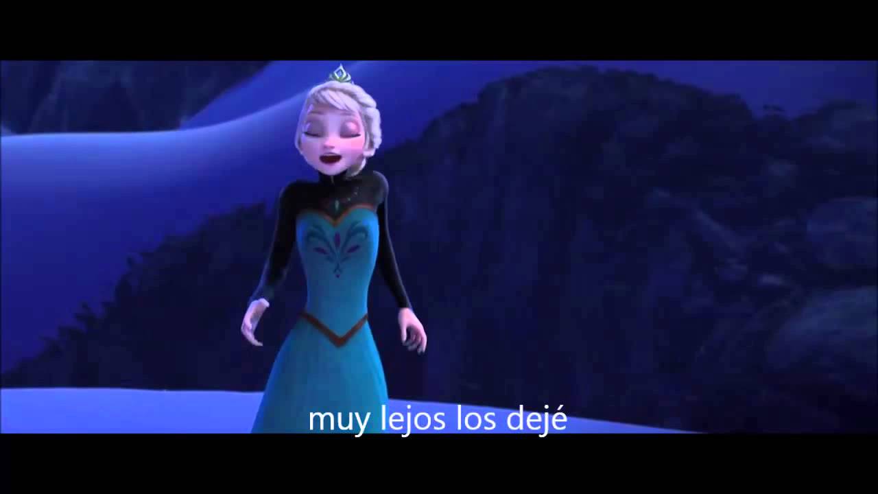 Frozen - Libre soy - Karaoke - Letra - YouTube