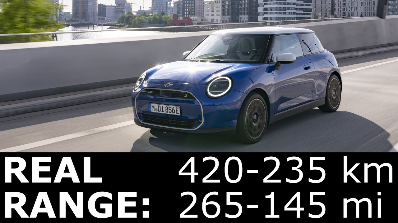 2025 MINI Cooper SE highway real range energy power consumption economy ...