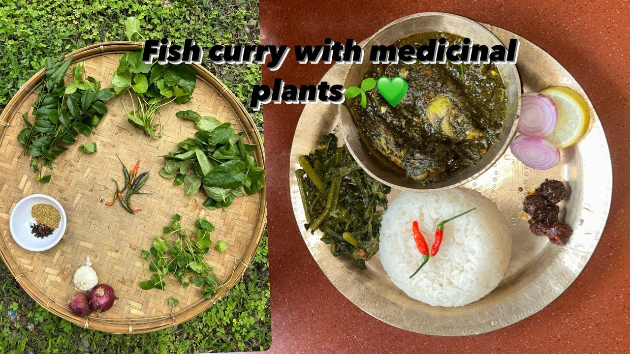 Fishcurry🐟with manimuni,tengesi,bhedailota,curryleaves#fishcurry # ...