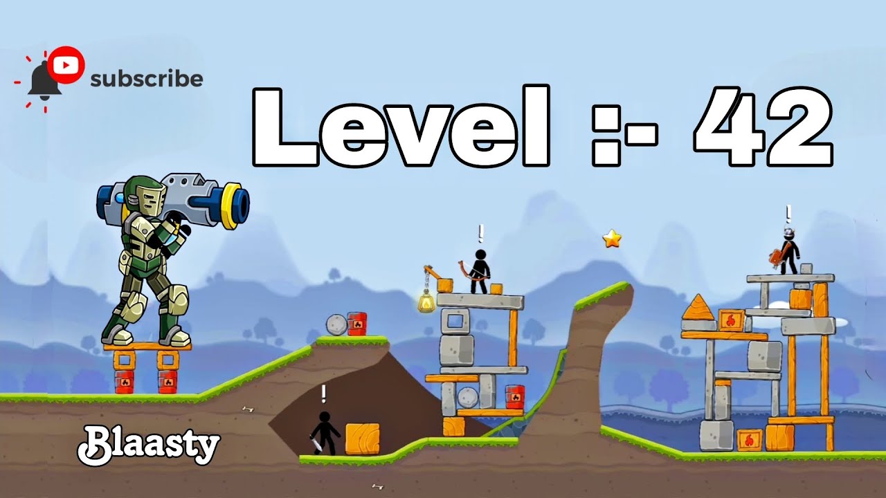 Boom Stick Game । Blaasti Level :-42/150 । how to complete level 42 ...
