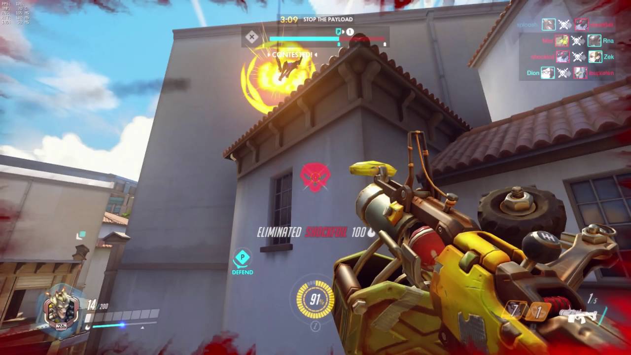Overwatch Open Beta Highlights - YouTube