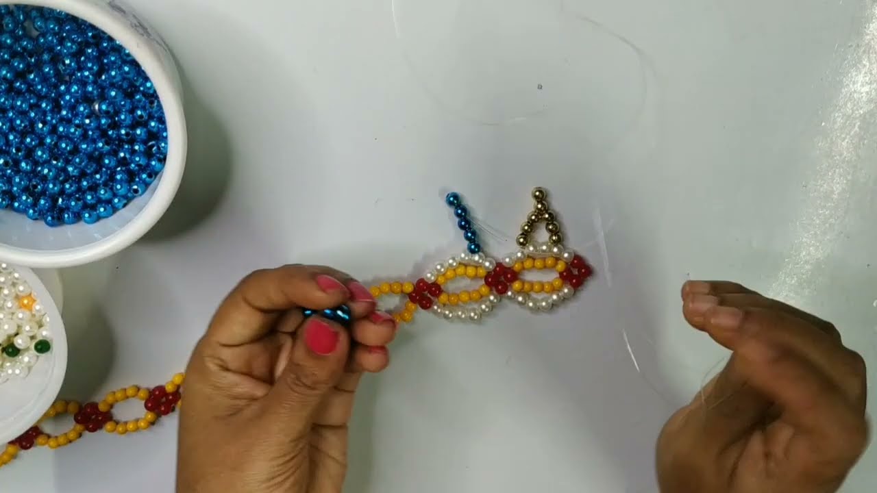 Moti Mahirap Design|| Beads Mahirap ||New Beaded Design - YouTube