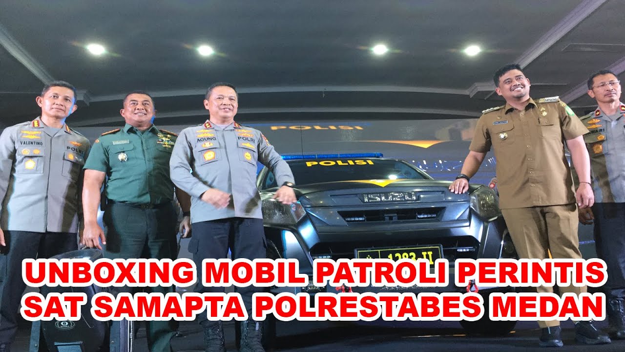 Unboxing Mobil Patroli Perintis Modern Sat Samapta Polrestabes Medan di ...