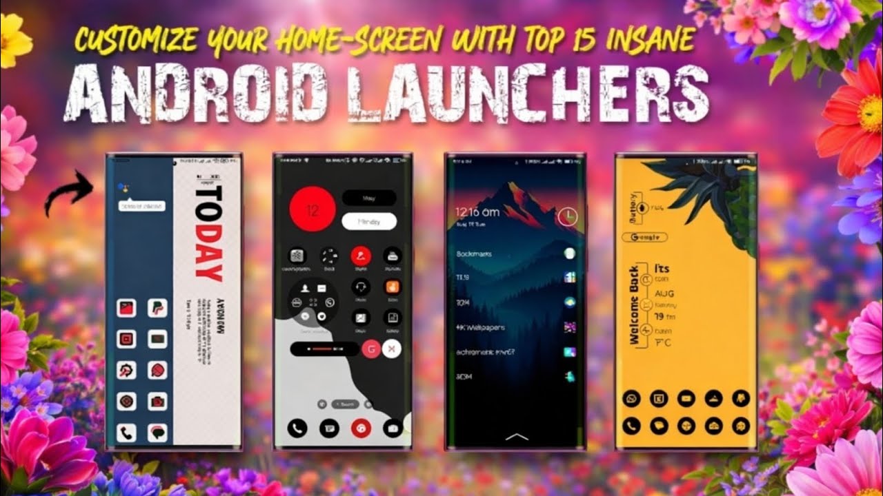 Best Android Launchers 2025 – Ad-Free, Clean & Super Smooth - YouTube