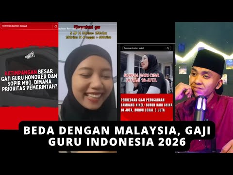 Indonesian teacher salaries 2026