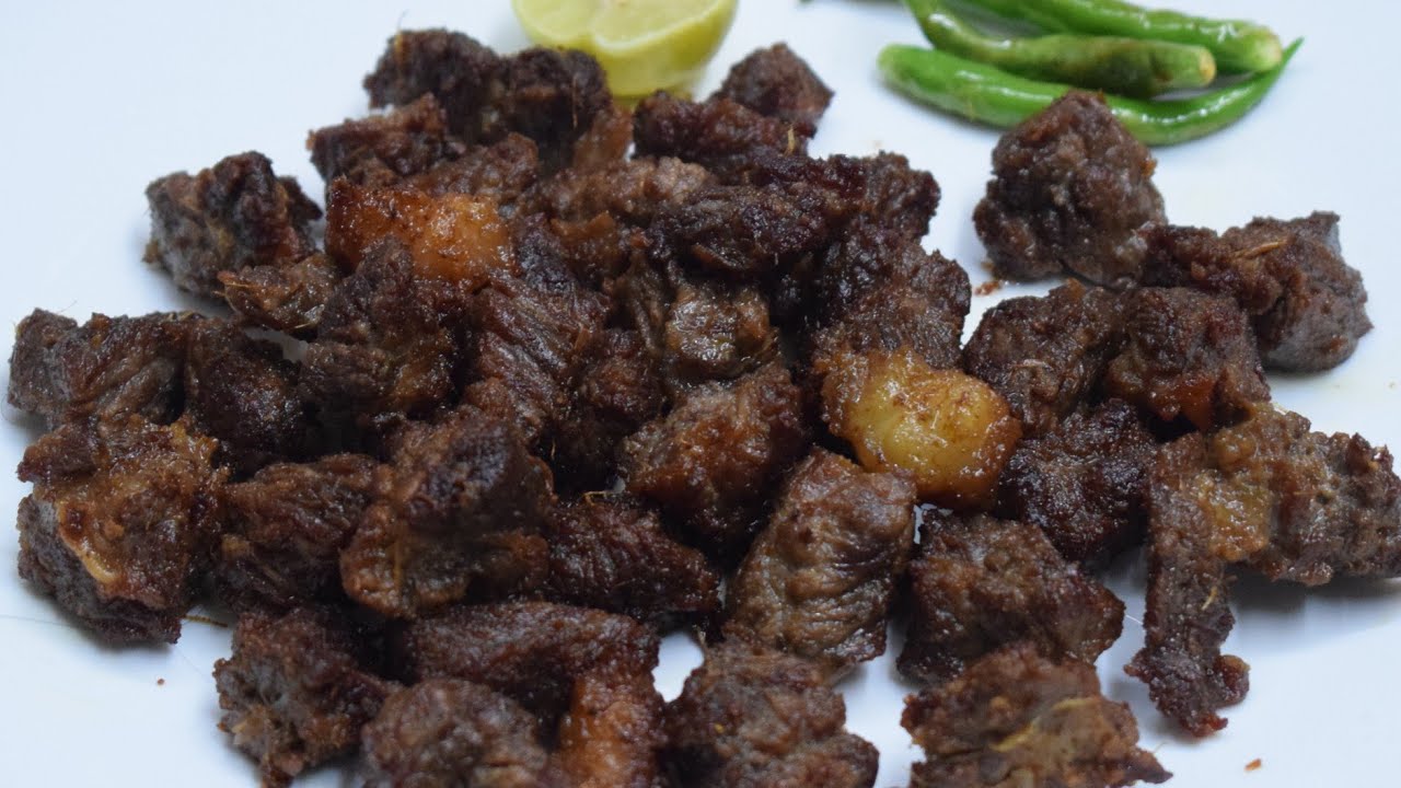 Namkeen Boti Fry | Mutton Namkeen Gosht recipe | Bakra Eid Special ...