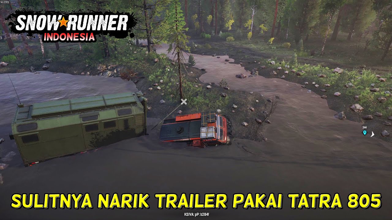 Tatarin Jadi Fosil, Sulitnya Narik Trailer Pakai Tatra 805, Restore ...