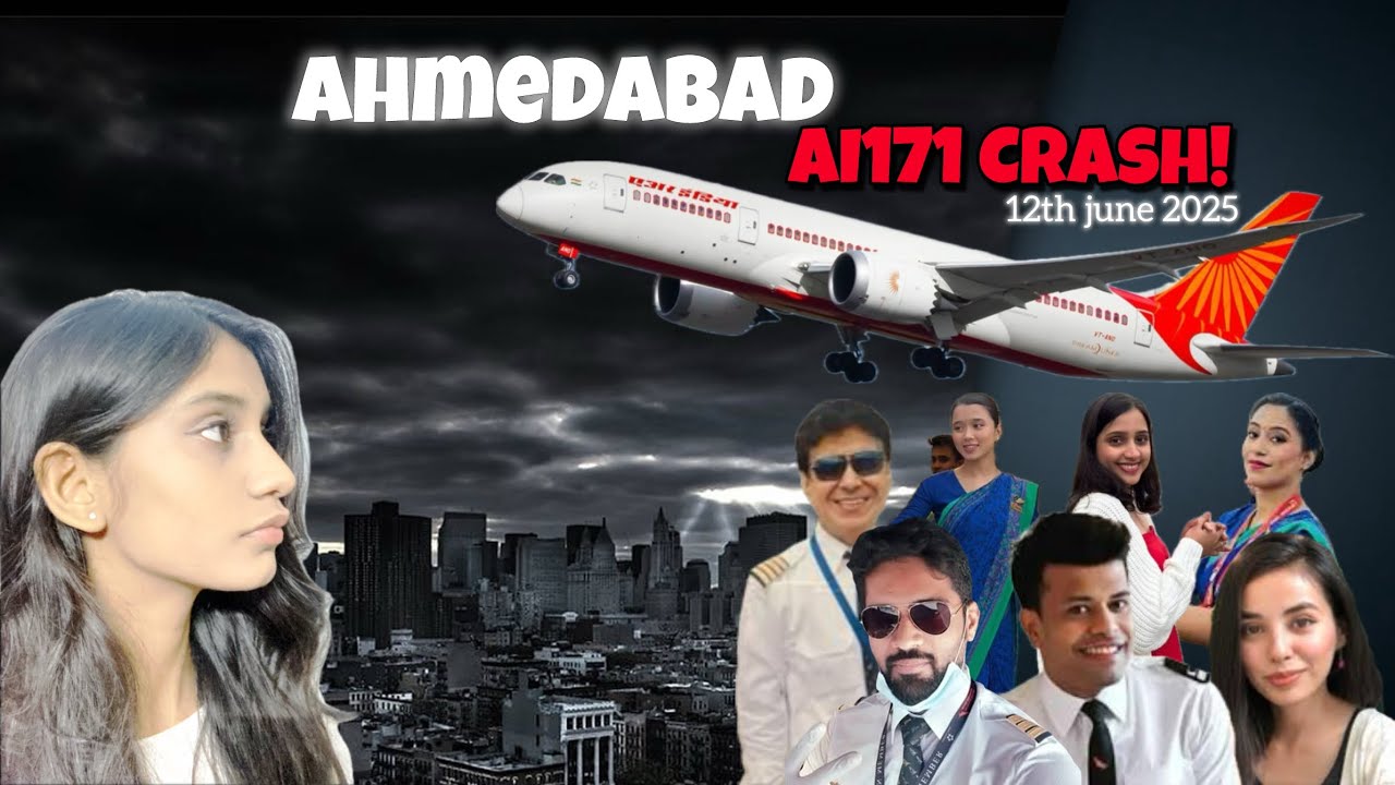 The Final Flight of AI171! | Tribute to Brave Crew & Crash ...