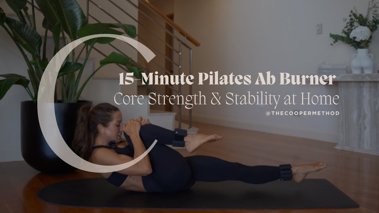 15-Minute Pilates Ab Burner | Core Strength & Stability at Home - YouTube