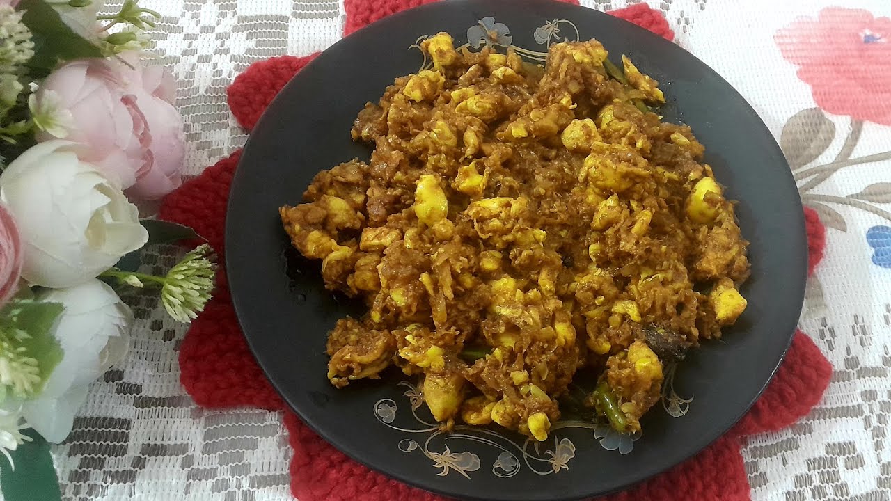 গরুর মগজ ভুনা ।Beef Brain masala ।Brain vuna ।magaj vuna । Gorur magaj vuna recipe. - YouTube