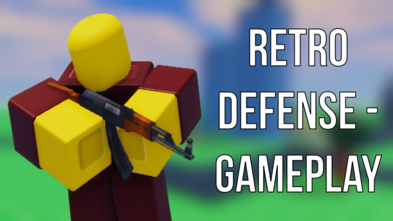 Roblox: Retro Defense - Gameplay (No Commentary) - YouTube