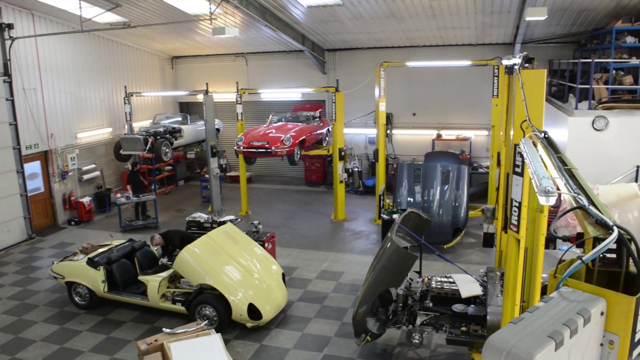 E-Type UK | A Day in the E-Type UK Workshop - YouTube