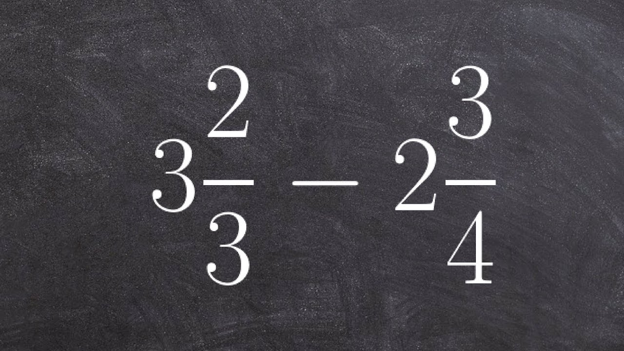 Learn How To Subtract A Mixed Number From A Negative Mixed Number YouTube learn-how-to-subtract-a-mixed-number-from-a-negative-mixed-number-youtube