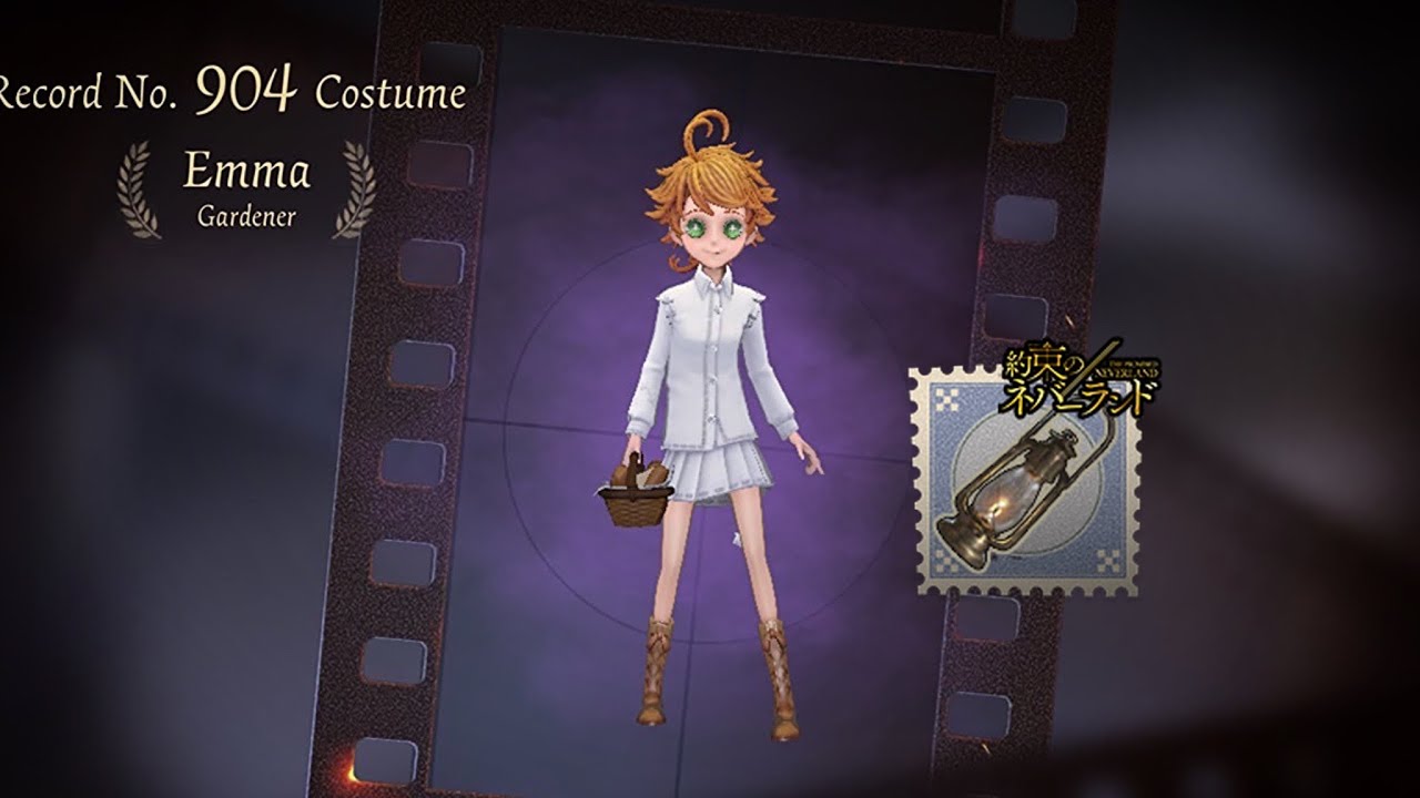 Identity V | Playing Emma as “Emma”!!! The Promised Neverland Gameplay ...