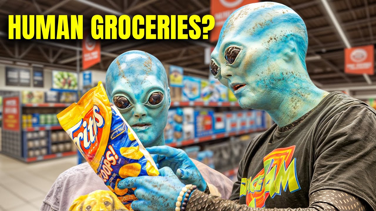 How do Aliens go grocery shopping on Earth? - YouTube