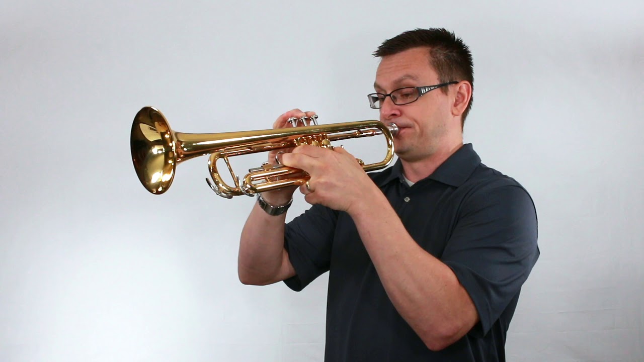 Concert D Minor BASIC Trumpet Scale Study - YouTube
