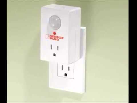 SensorPlug - Motion Activated Electrical Outlet714 - YouTube
