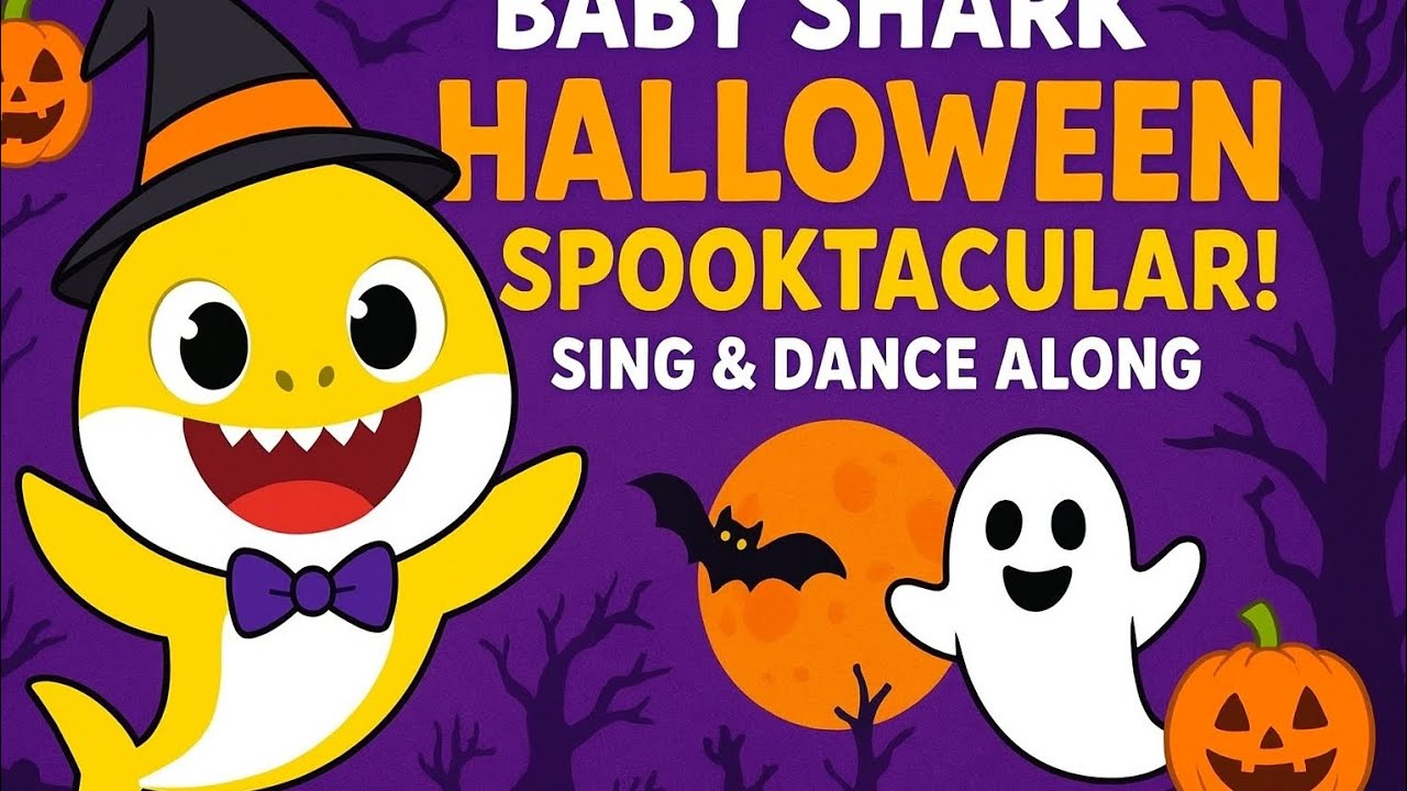 Baby Shark Halloween Spooktacular! 👻 Sing & Dance Along 🎃 🎃 🎃 - YouTube