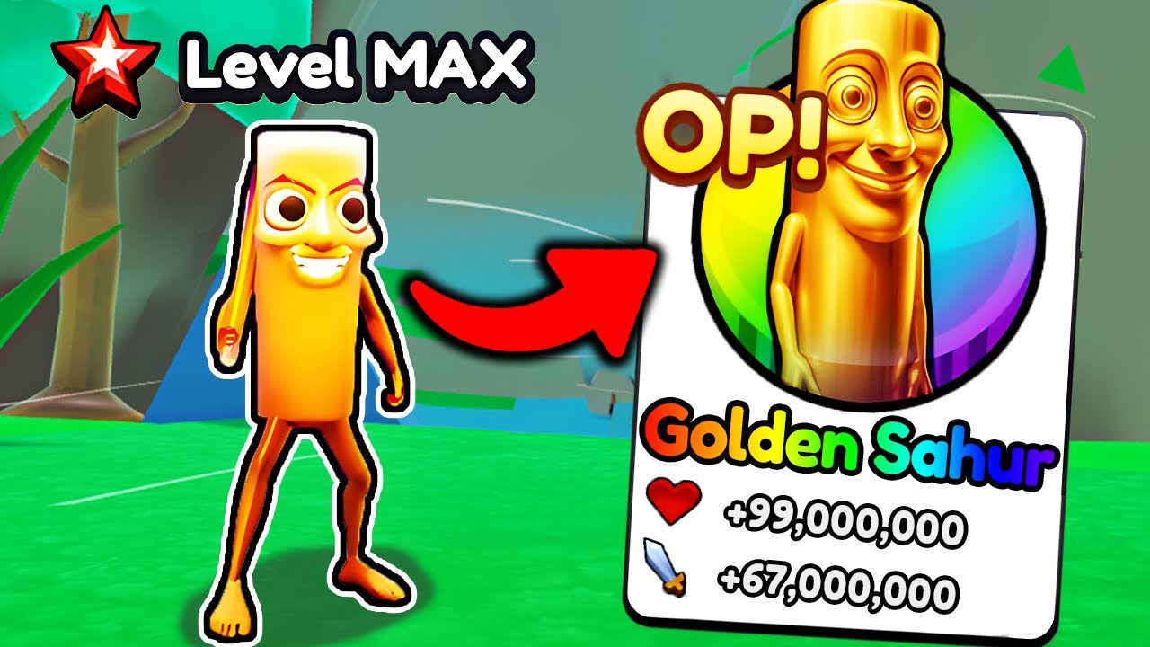 I Fought Tung Tung Sahur 100 Times to Unlock GOLDEN TUNG TUNG In Brainrot Evolution! - YouTube