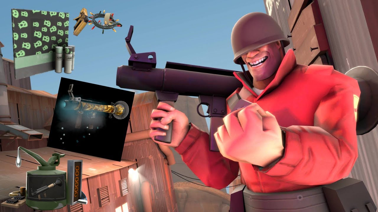 [TF2] i customized this field-tested unusual rocket launcher ...