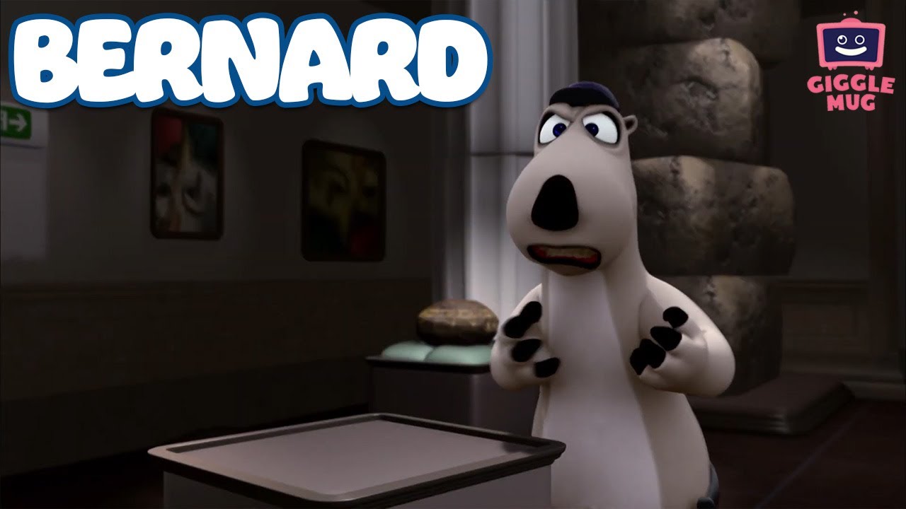 Security Guard | Bernard (4-Minute Cartoon for Kids!) - YouTube