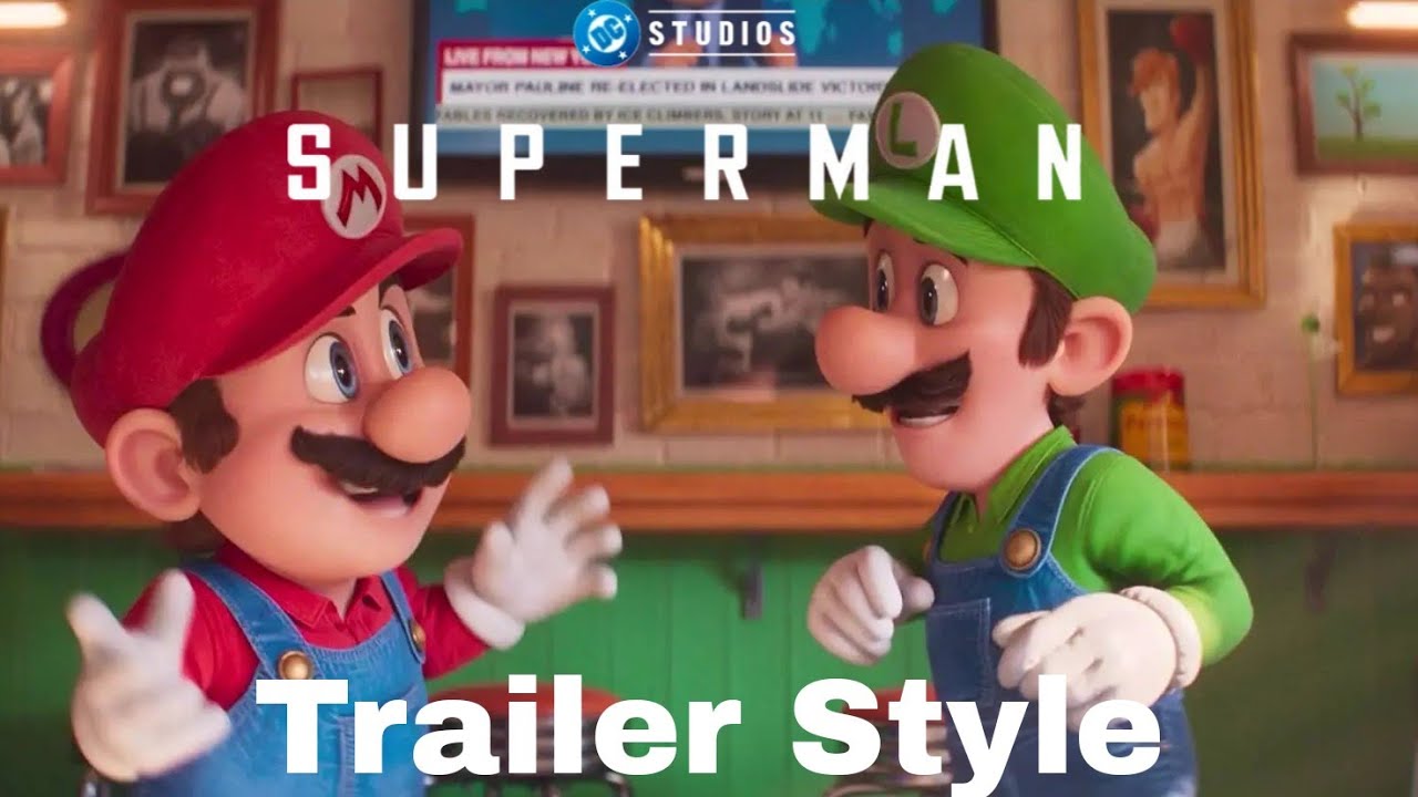 The Super Mario Bros Movie | Superman Trailer Style - YouTube