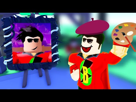 RESSAM BABİ ŞOV YAPTI 🧑‍🎨 Roblox Starving Artists