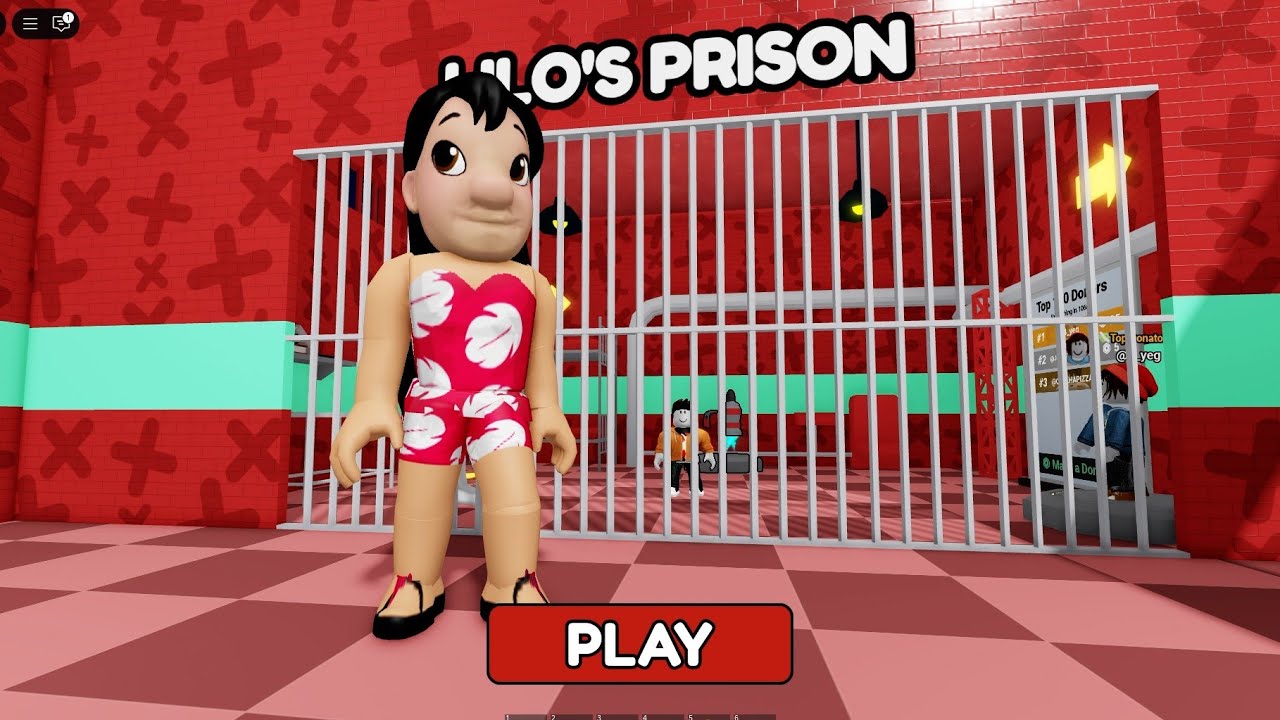 LILO'S PRISON RUN Obby New Update Roblox - All Bosses Battle FULL GAME ...