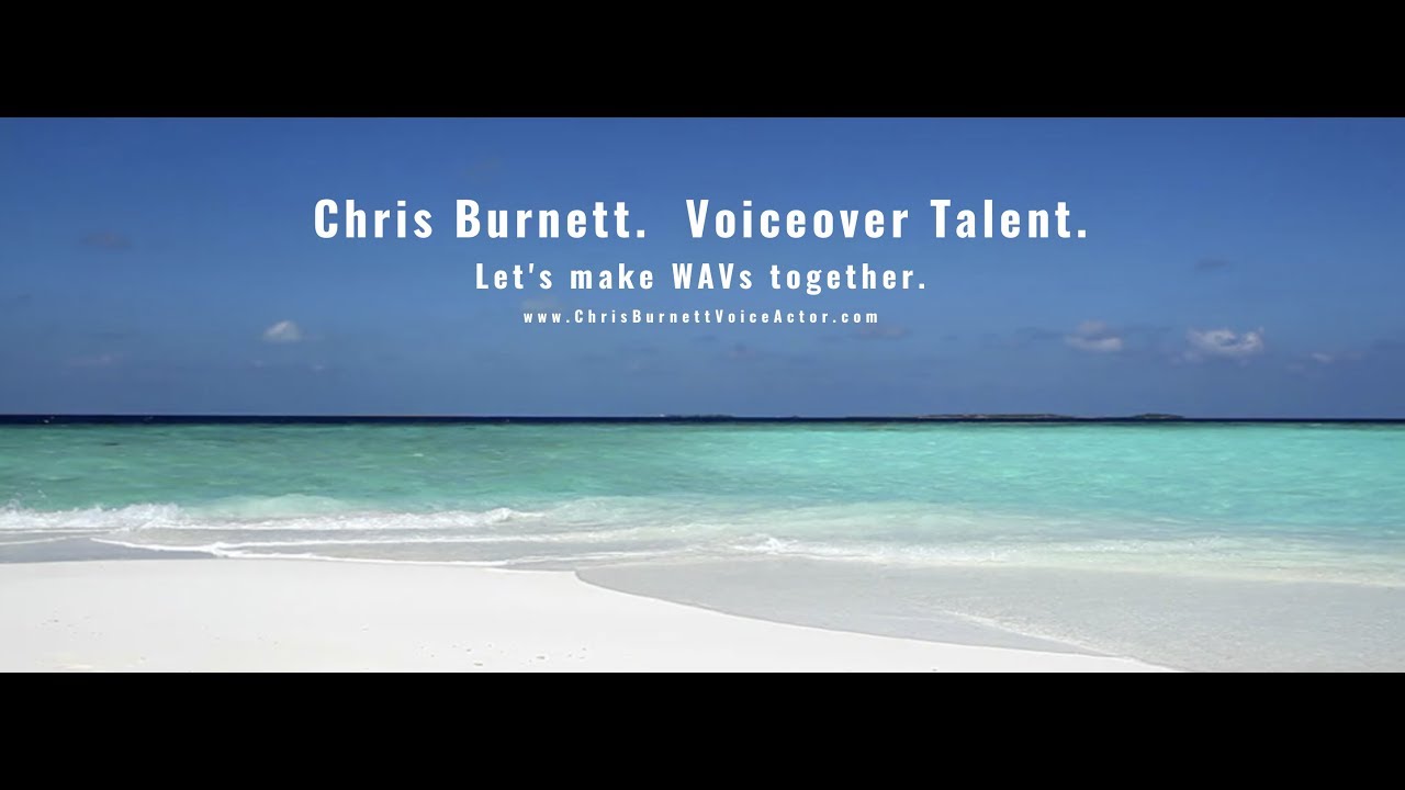 Chris Burnett Voiceover Marketing Video - YouTube
