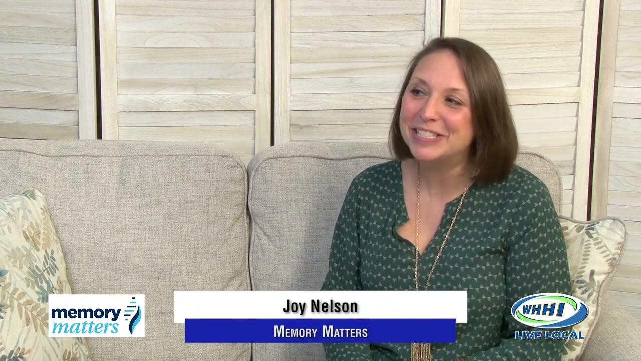 TALK OF THE TOWN | Joy Nelson: Rescheduled Art & Apps Event / Donations | Memory Matters ...