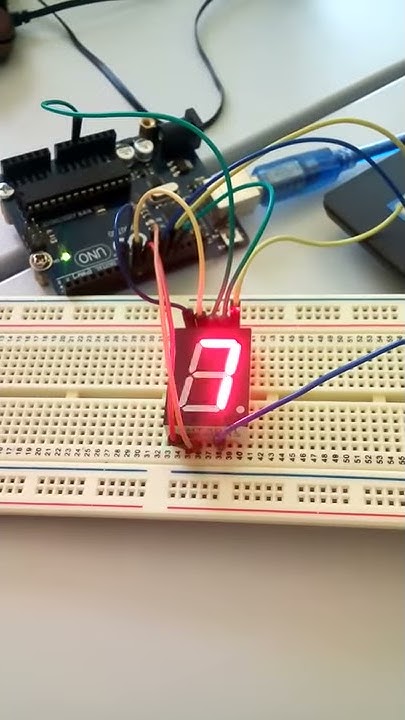 7 segment display. - YouTube