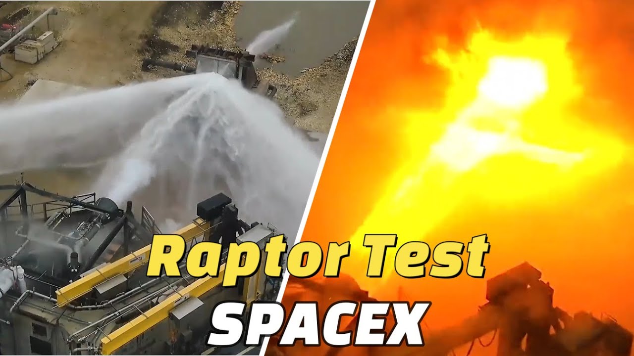 SpaceX Test Raptor Rocket Engine - YouTube