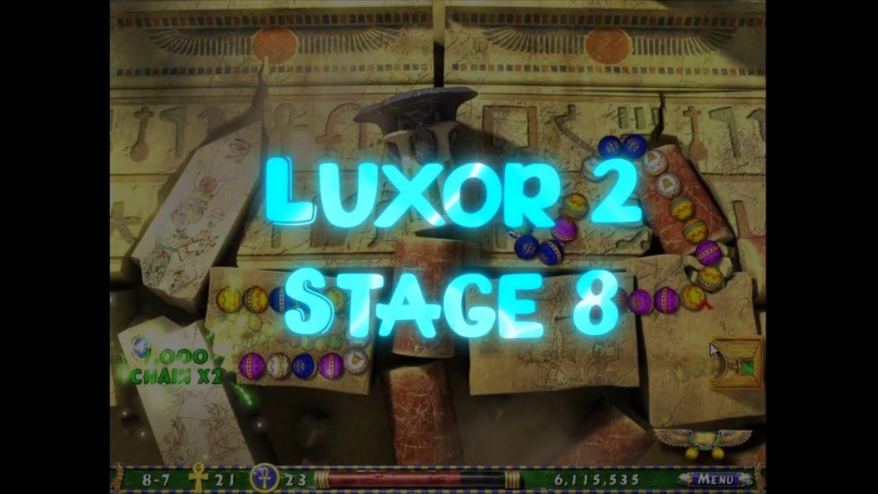 Luxor 2 Stage 8 // Luxor 2 Gameplay Indonesia #8 - YouTube
