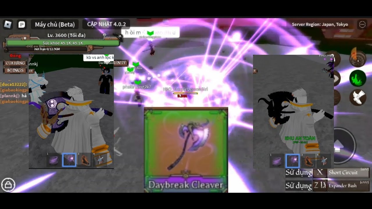 ROBLOX KING LEGACY REVIEW DAYBREAK CLEAVER MỚI CỦA HYDRA - YouTube