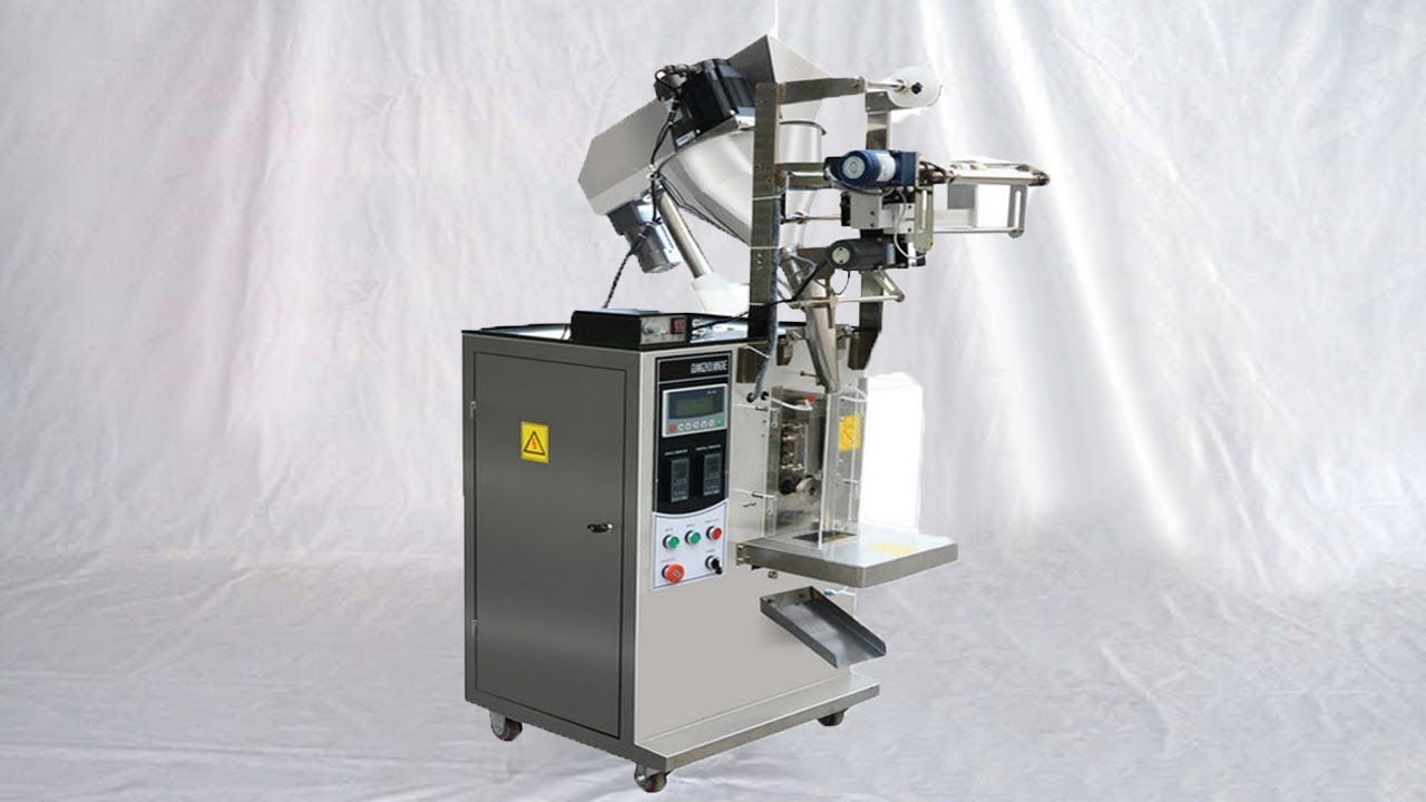 Chemical powder packing machine small bags film form fill seal ...