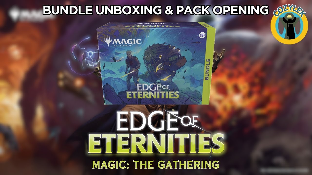 Edge of Eternities MTG Bundle Unboxing & Pack Opening | Shock Lands are ...