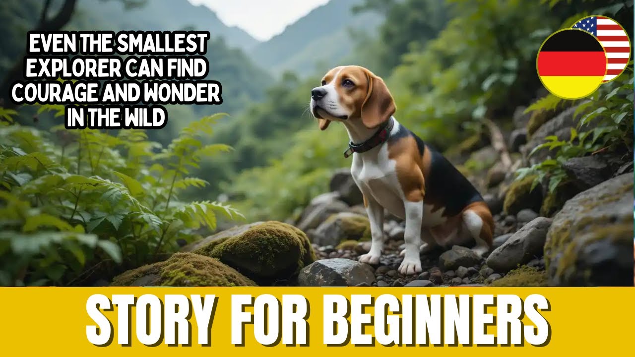 LET’S LEARN GERMAN with Simple Story (Dog in Jungle Adventure) - YouTube