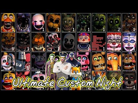 Venom Korku Oyunu Ultimate Custom Night Oynuyor Birkaç Kötü Adam Kanalı