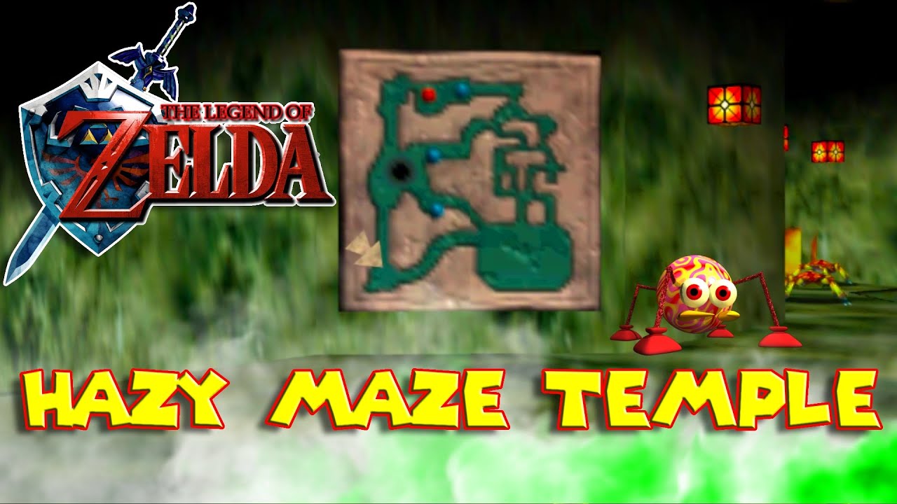 Zelda 64: Hazy Maze Temple; Ocarina of Time Romhack/Mod - YouTube