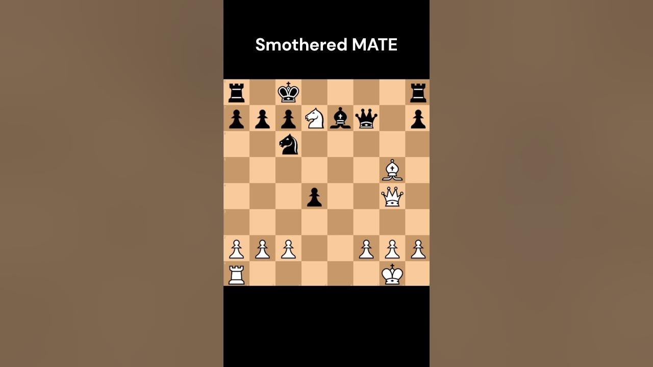 Amazing Smothered Mate Chess - YouTube