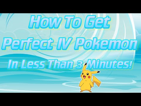 How to Get Perfect IV Pokemon In Less Than 3 Minutes! (A.R. Required ...