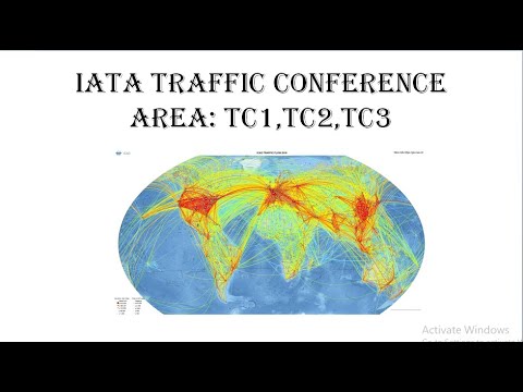 IATA Traffic Conference Areas | IATA Sub Areas #WH & #EH IATA | - YouTube