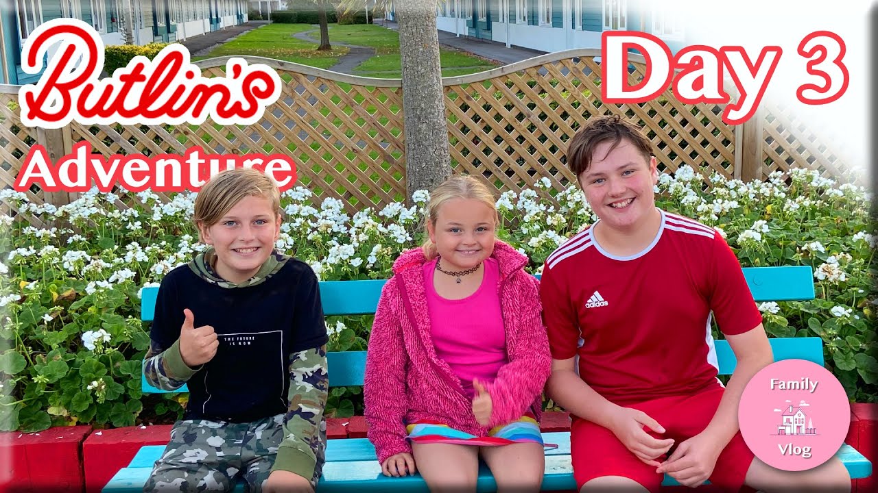 Butlin's Day 3 || UK Family Vlog - YouTube