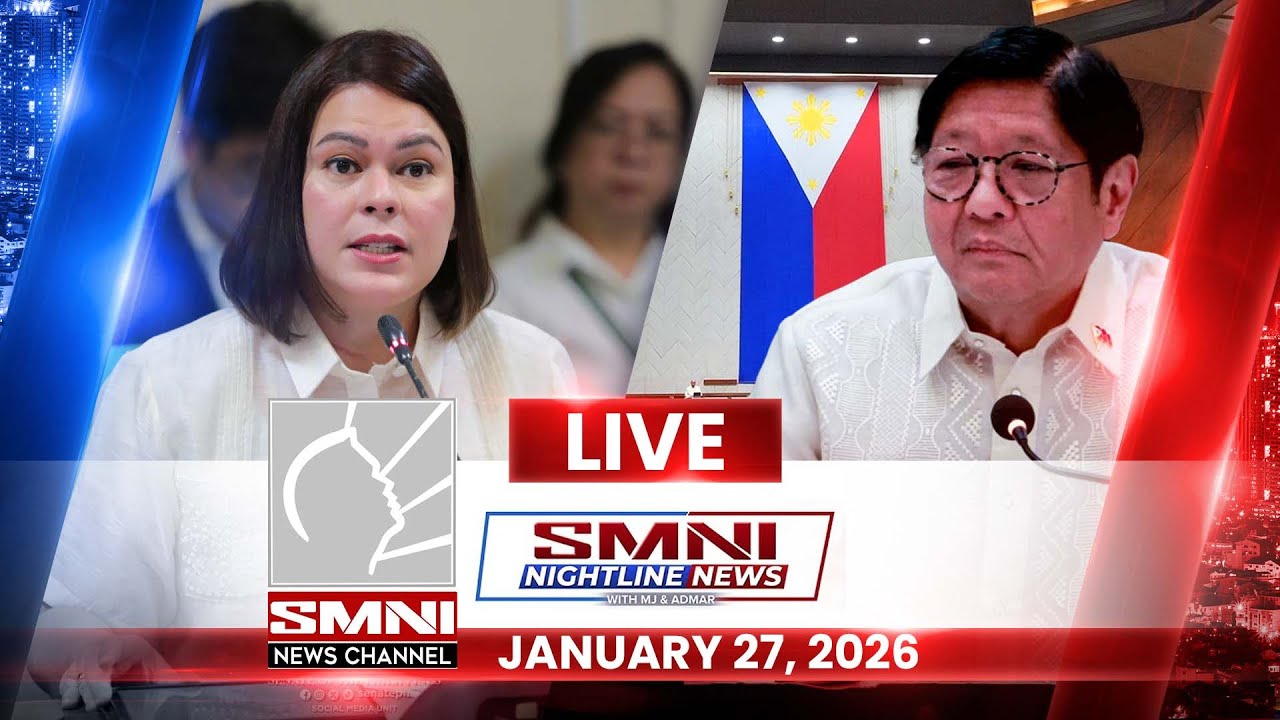 LIVE: SMNI Nightline News | January 27, 2026 - Tuesday - YouTube