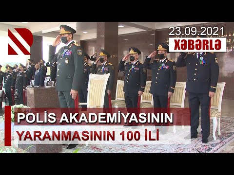 Polis Akademiyasının 100 illik yubileyi qeyd olunub
