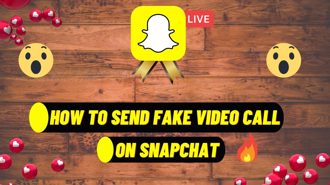 How to send fake video call on snapchat - YouTube
